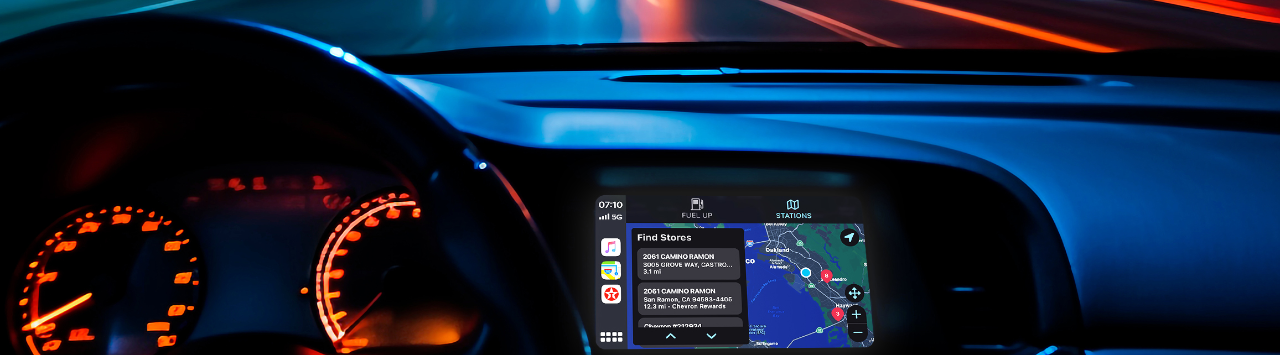 Use the Chevron App With CarPlay | Chevron Texaco Rewards | Chevron ...
