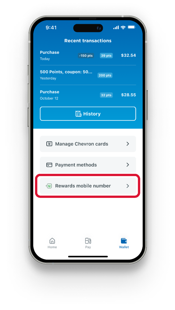 How to Set Up The Chevron Mobile App | Chevron Texaco Rewards | Chevron ...